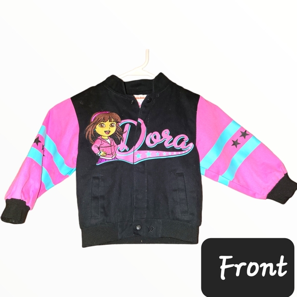 Nickelodeon | Jackets & Coats | Nickelodeon Dora The Explorer Jacket 3t ...